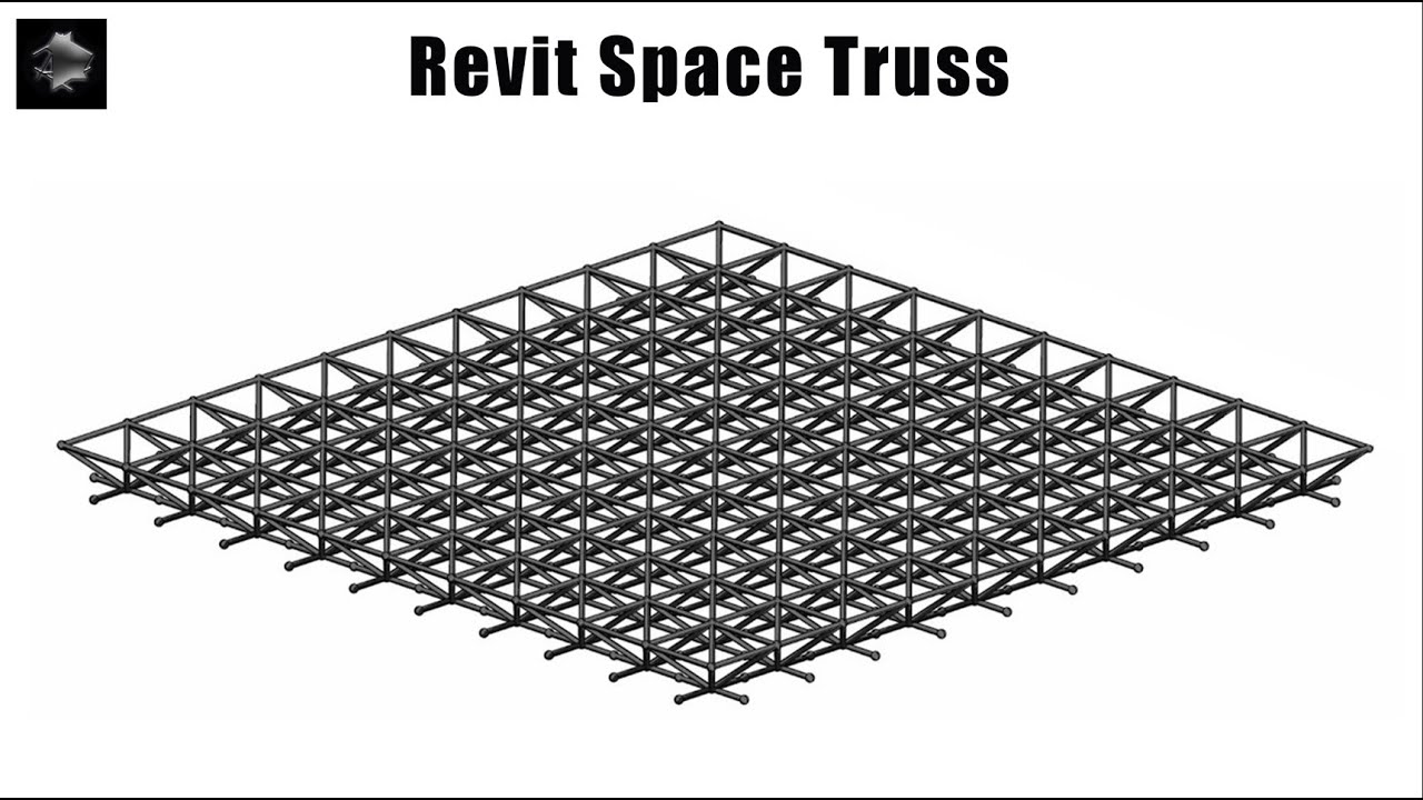 HOW TO MAKE SPACE TRUSS IN REVIT - YouTube