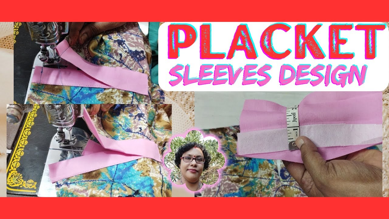 PLACKET SLEEVES DESIGN CUTTING & STITCHING #sleevesdesign # ...