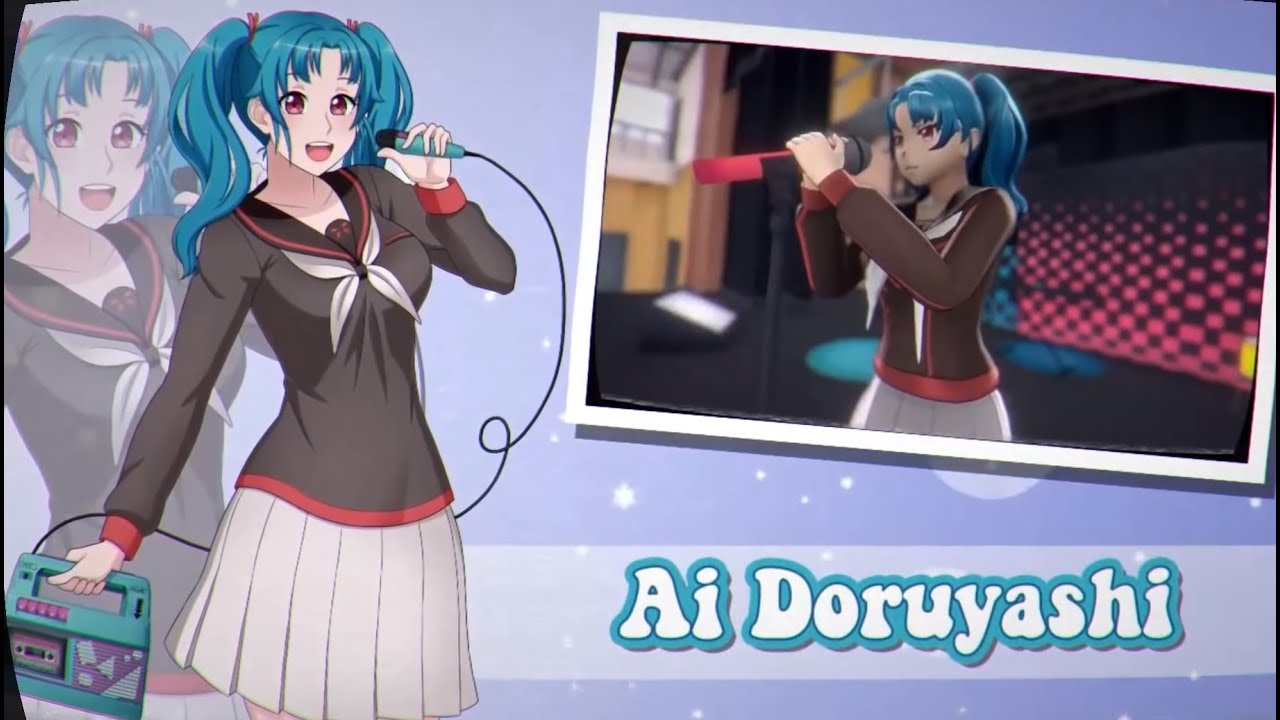 Yandere Simulator 1980s Mode Part 6: Ai Doruyashi, The Singer - YouTube