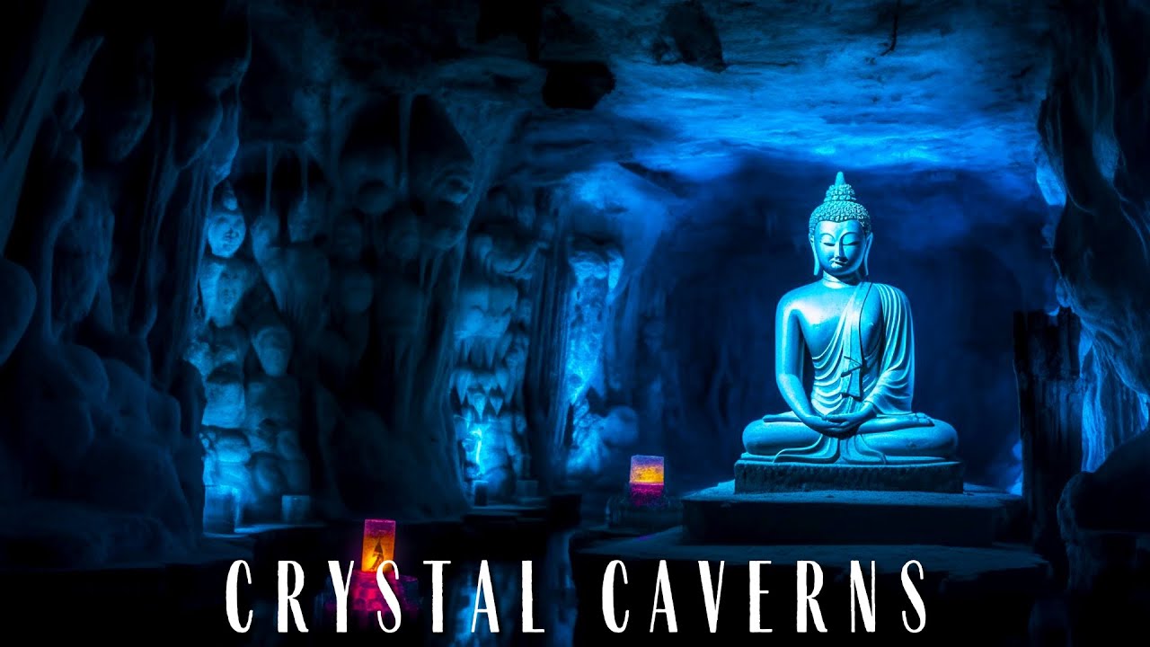 Crystal Caverns | Healing Buddha Meditation Music for Deep Sleeping ...