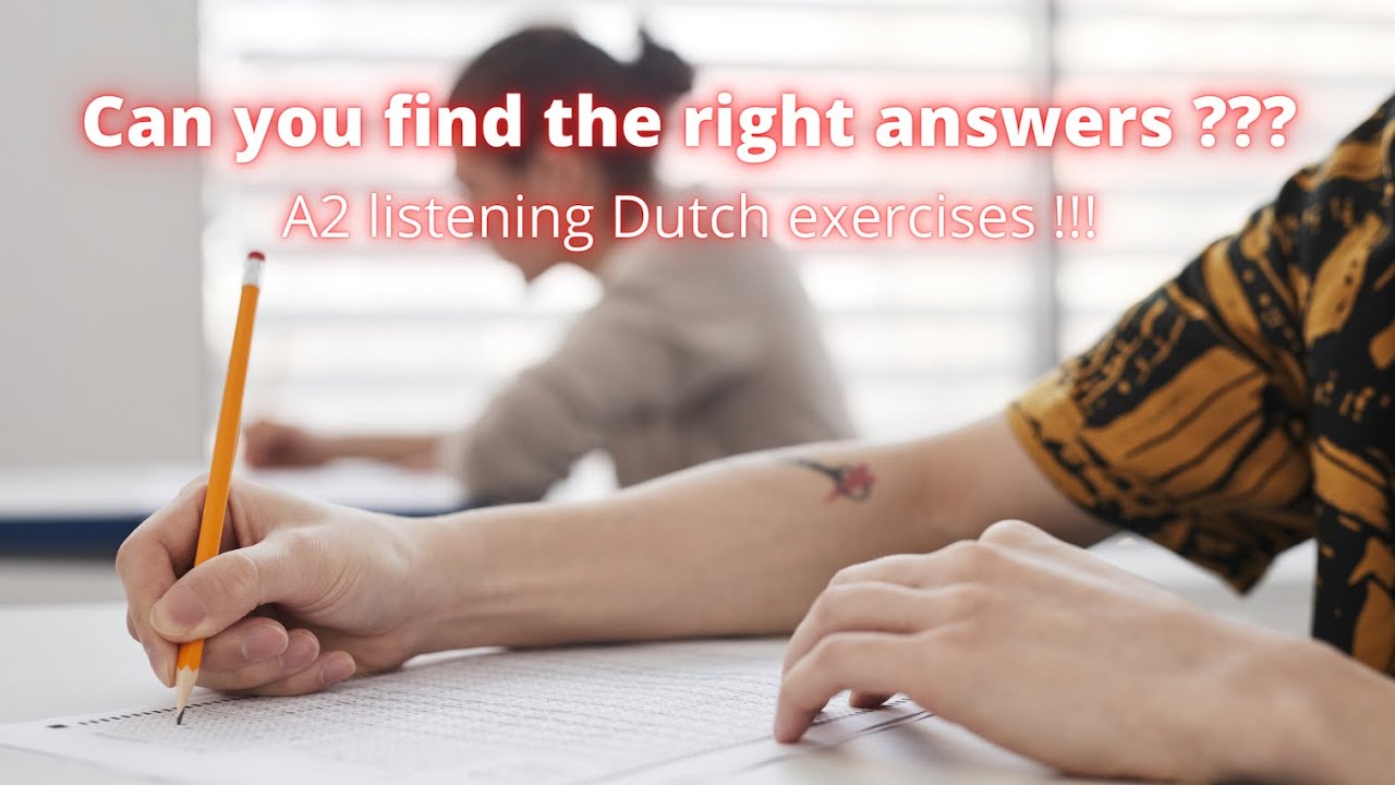 Aiming for that A2 level in Dutch ? Why not find out your level with ...
