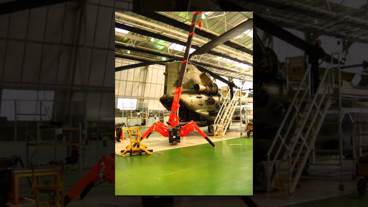 MINI GUINDASTE ARANHA SPIDER CRANE GRUA - YouTube