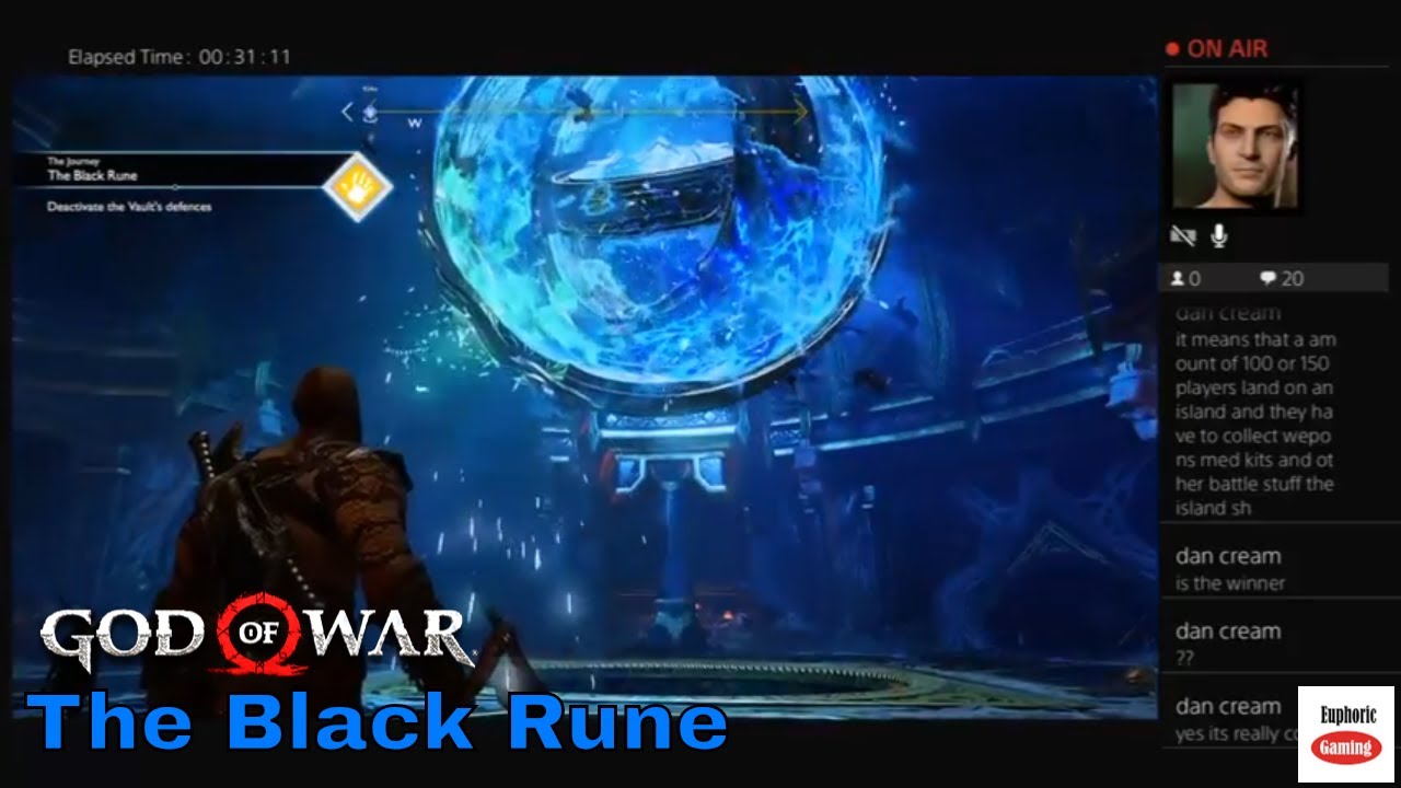 God of War 2018 Gameplay - The Black Rune, Find the Secret Jotunheim ...