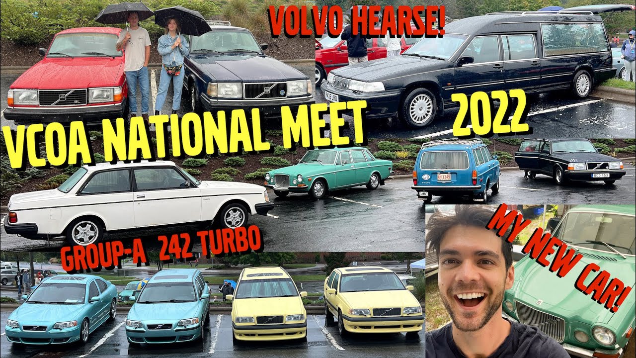 VCOA Volvo Club of America National Meet 2022 and My New 1972 Volvo ...