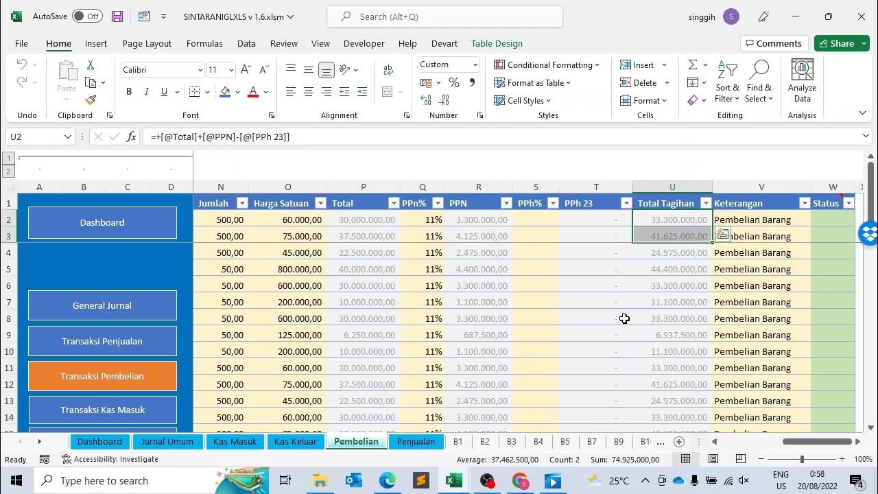 Chapter 7 Input Transaksi Kas Keluar - YouTube