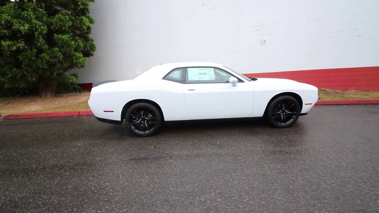 2016 Dodge Challenger SXT | White | GH279746 | Redmond | Seattle - YouTube