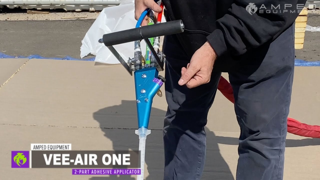 VEE AIR ONE Manifold Air-Purge Adhesive Applicator "Splatter/Spatter ...
