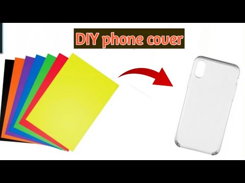 DIY unique phone cover idea 😎|how to convert old cover into new - YouTube