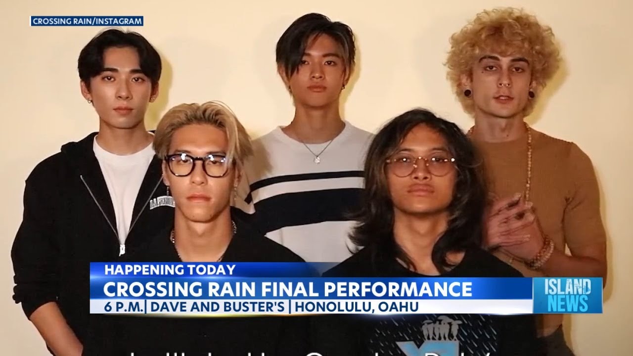 Last chance to see K-pop band Crossing Rain before disbanding - YouTube