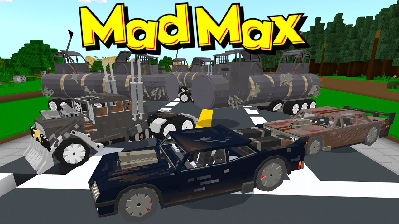 🚗 Unleash the Wasteland Fury with Mad Max Vehicles in Minecraft! 🌍🔥 ...