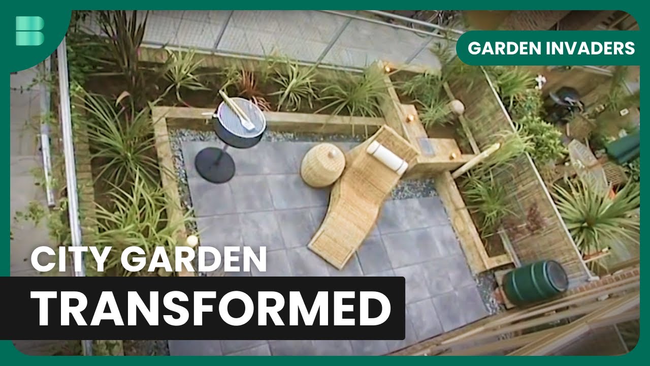 Eco-Friendly Urban Garden - Garden Invaders - S01 EP2 - Garden Makeover ...