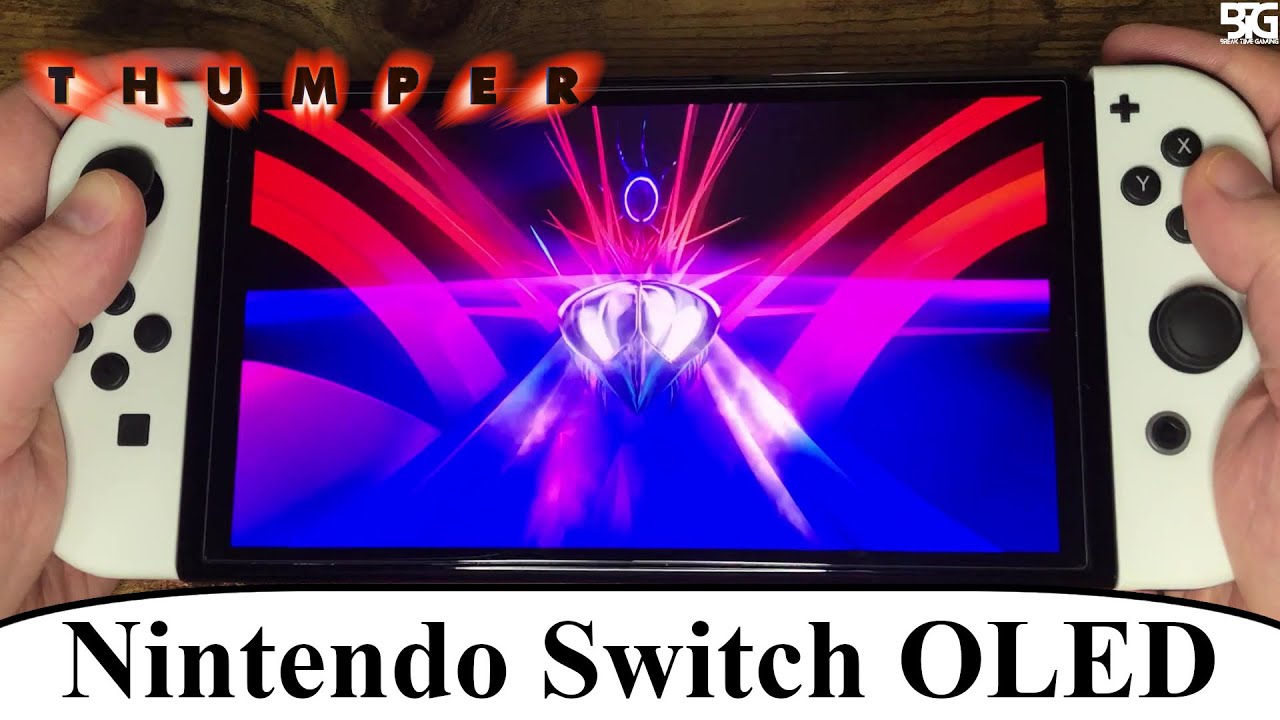 Thumper Nintendo Switch OLED Handheld Gameplay - YouTube