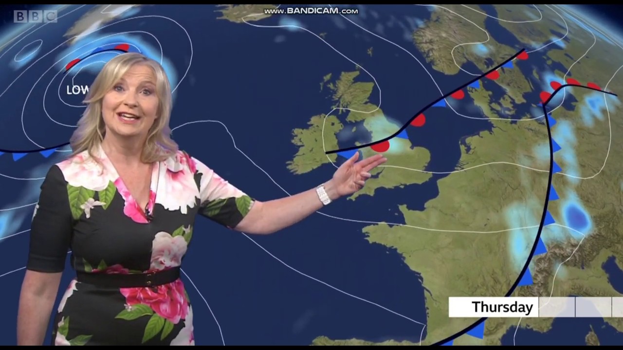 Carol Kirkwood BBC Weather June 30th 2020 HD - YouTube