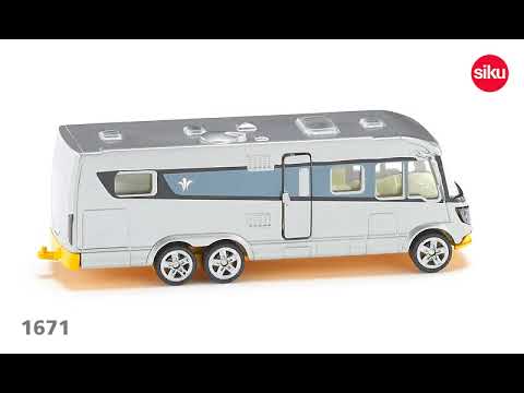 SIKU 1671 Niesmann Bischoff Arto Camper Van - YouTube