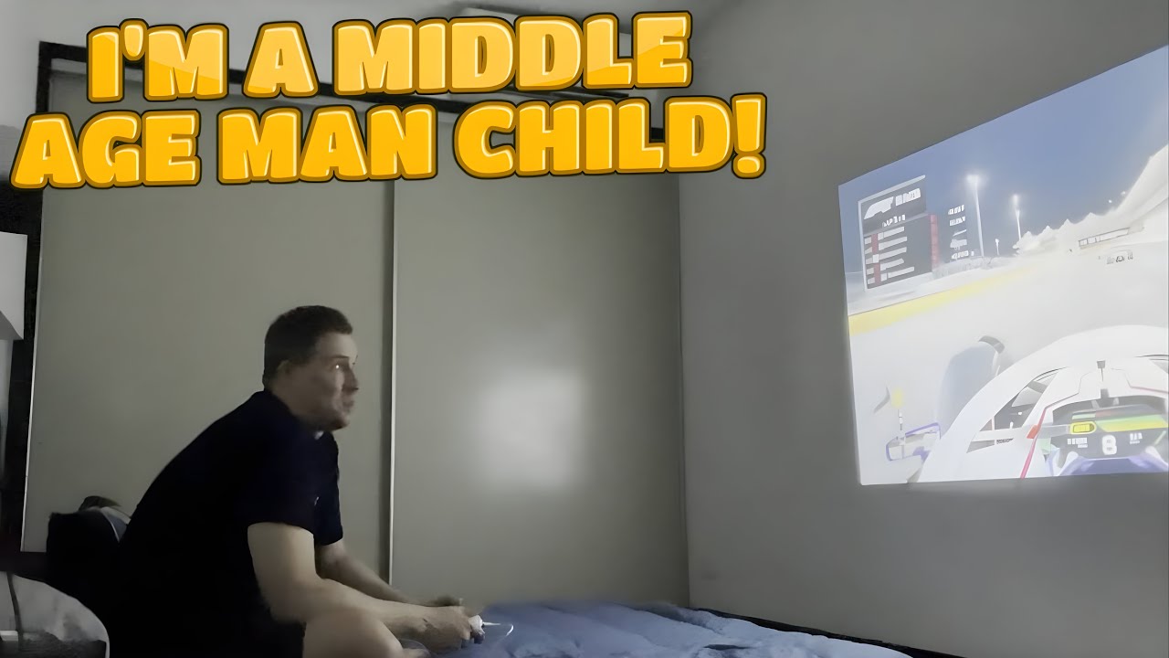 MIddle Aged Gamer Plays With His Toys - YouTube