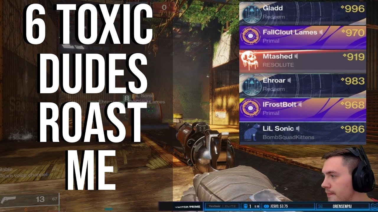 Toxic Streamers Roasting Mtashed FT. Gladd, iFrostbolt, Ehroar ...