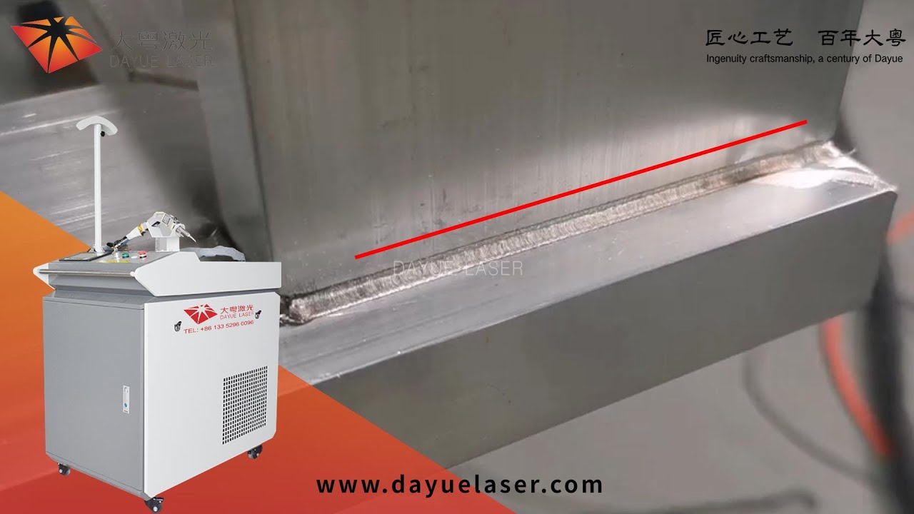 Hand held tool for welding aluminum - manual laser welding machine ...