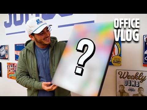A Professional Portrait Artist Came to Our Office! | Office Vlog #103