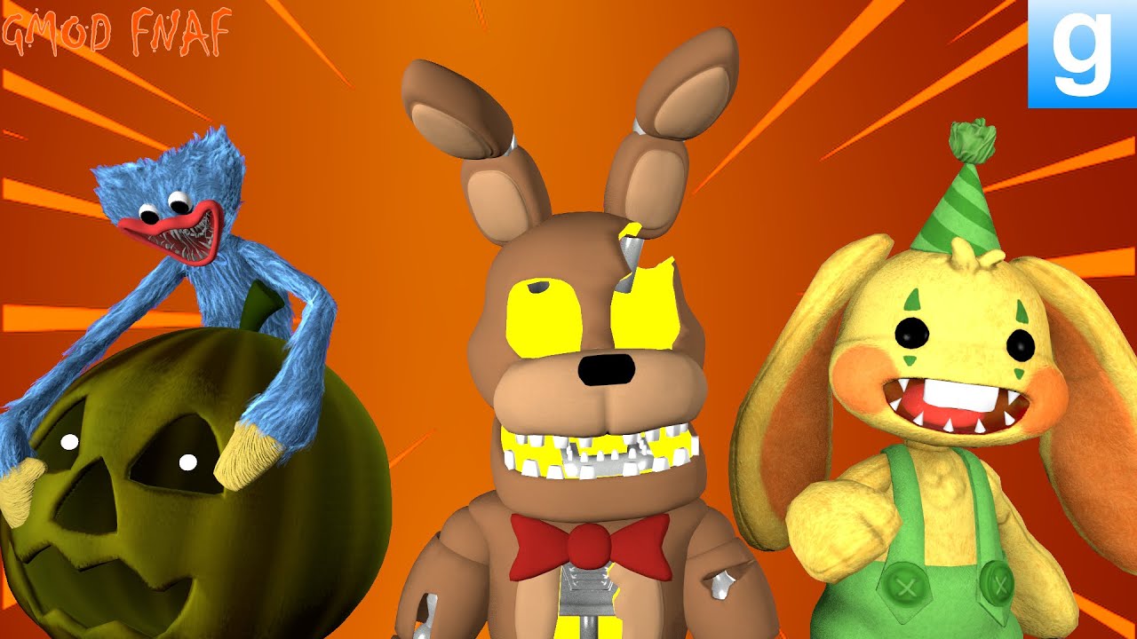 GMOD FNAF|More Jack-O-Animatronics(Night 30) - YouTube