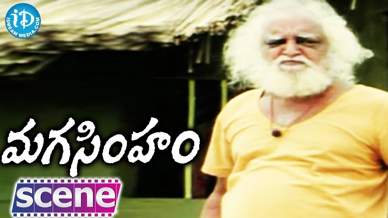 Maga Simham Movie - Mukku Raju, Aakumarthi, Anu Climax Scene - YouTube