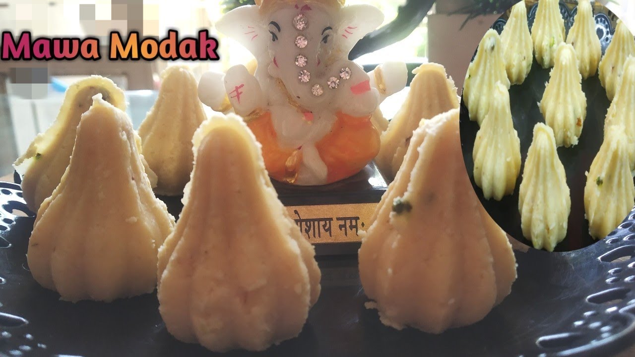 Mawa modak | mawa coconut modak | Ganesh Chaturthi special Modak recipe ...