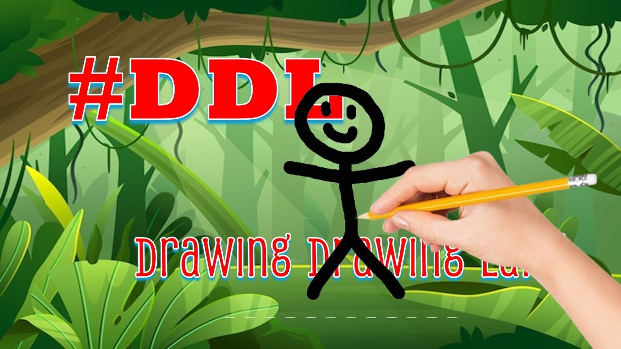 #DDL - Drawing Drawing Lang ng Stick Man - YouTube