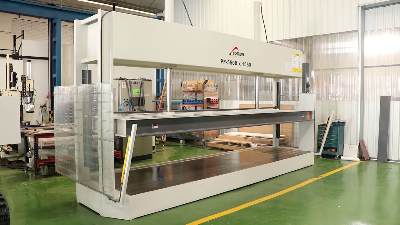 PRENSA COMEVA PLATOS FRIOS 5500x1550 / COMEVA SPECIAL COLD PRESS - YouTube