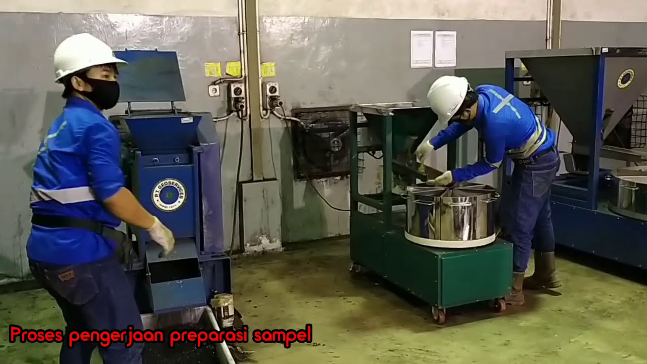 CARA PENGERJAAN SAMPEL BATU BARA |LABORATORIUM TAMBANG BATU BARA - YouTube