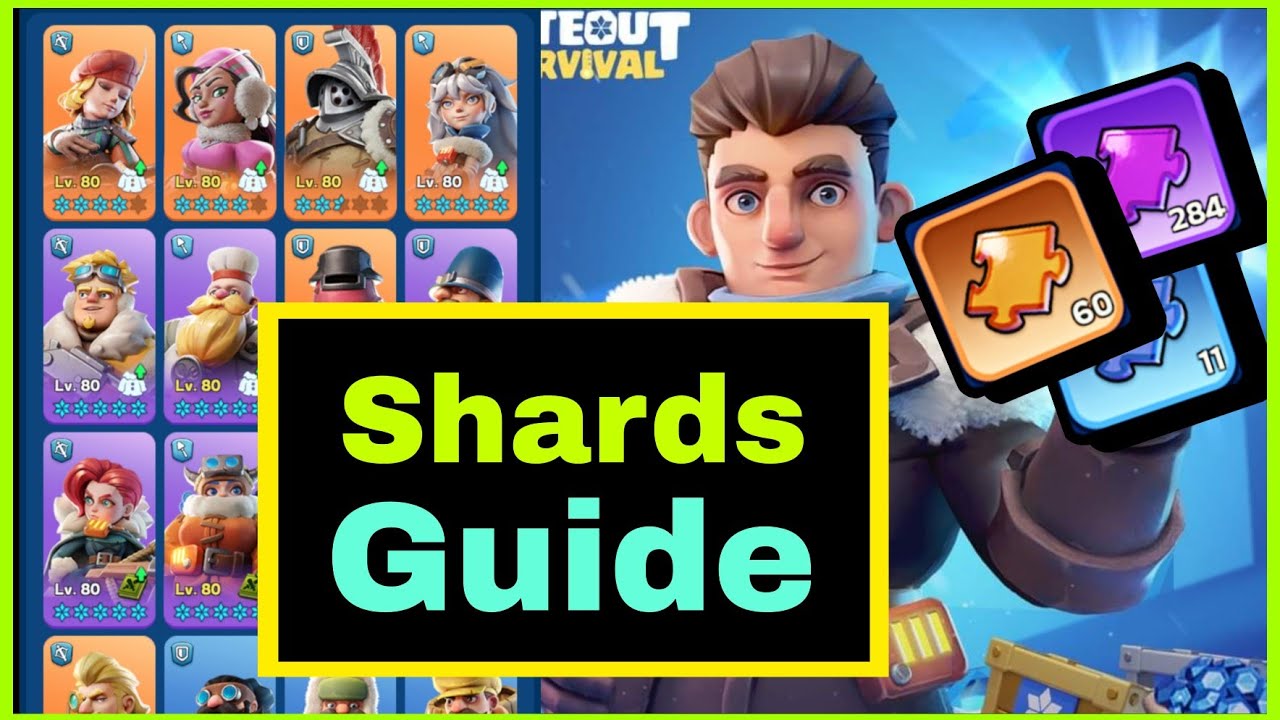How to get shards in Whiteout Survival | Complete F2P guide | Hero ...