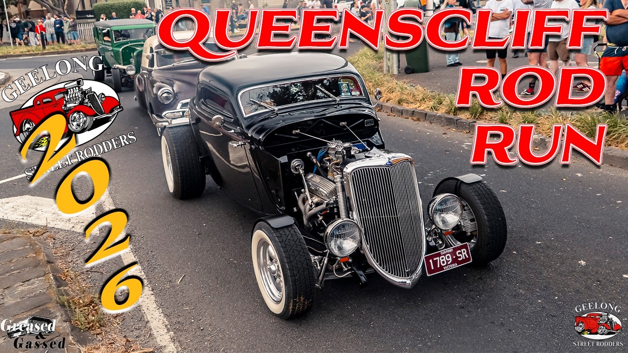 Queenscliff Rod Run 2026, 738 Hot Rods Take Over Victoria's Historic ...