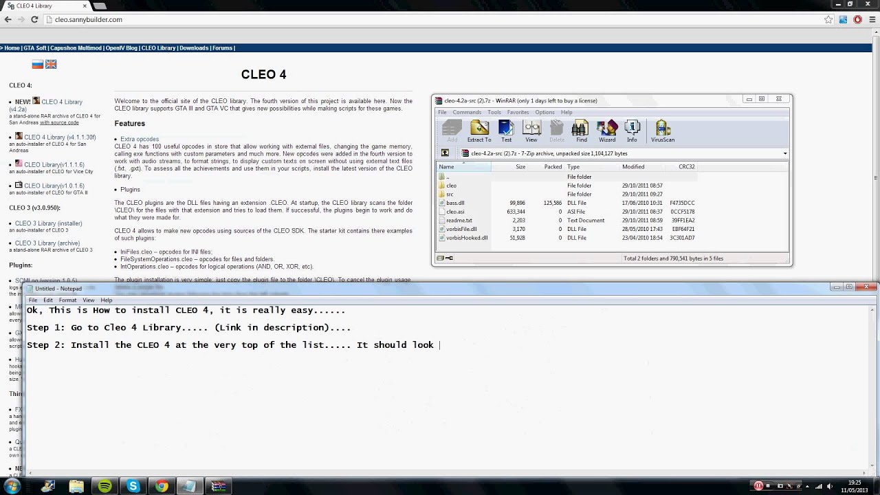How to Install CLEO 4 (Simple) - YouTube