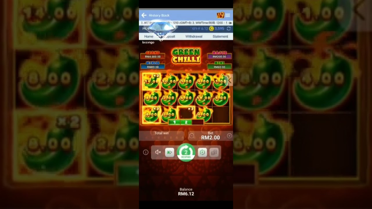A9Today (grand jackpot) GREEN CHILLI #BNG slot. - YouTube