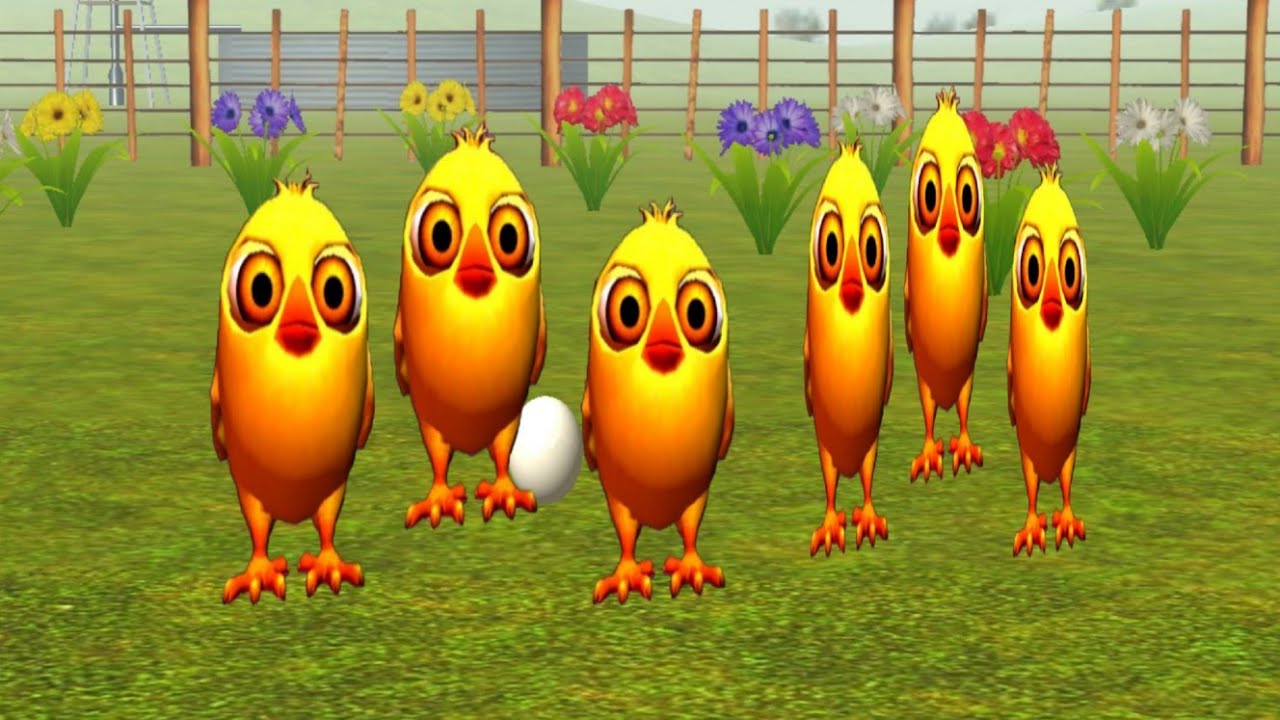 Pollito Pio de la Granja de Zenón | Pollito Pio 3D| Pio pio two-Part ...