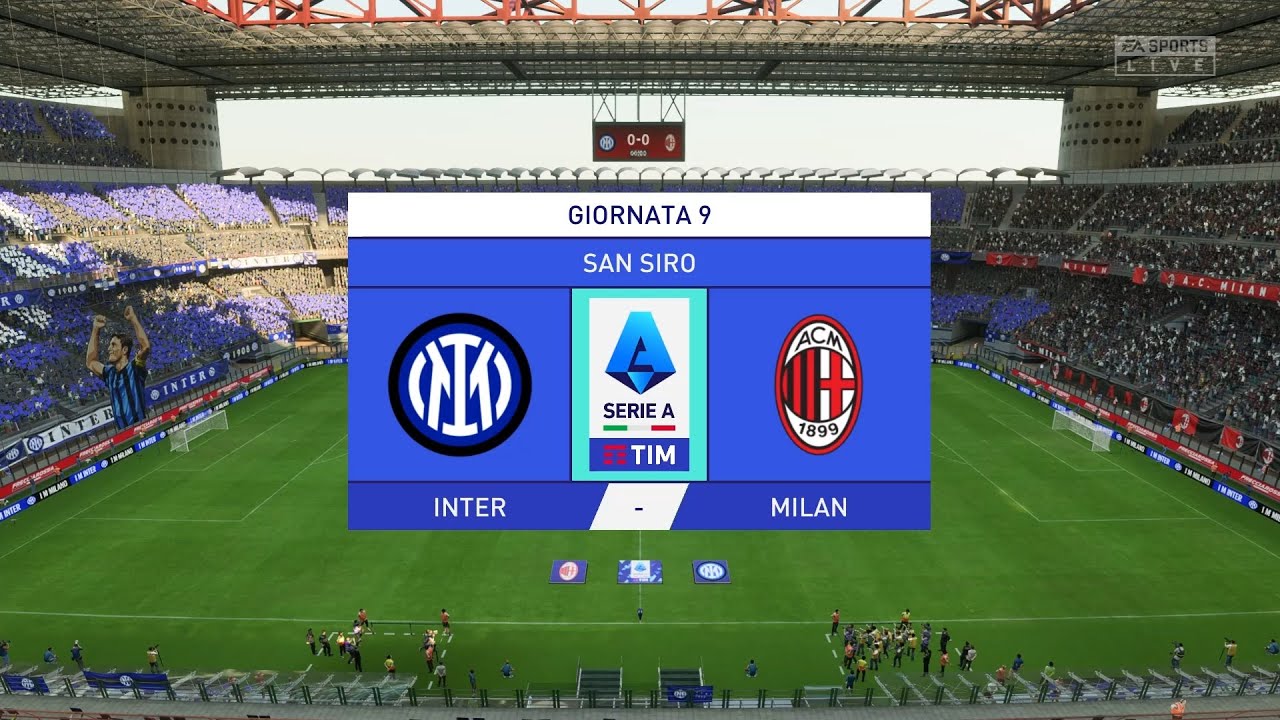 Fifa 23 | Inter vs AC Milan - Dembelé - Ibraha - Mbappé - Serie A 2022/ ...
