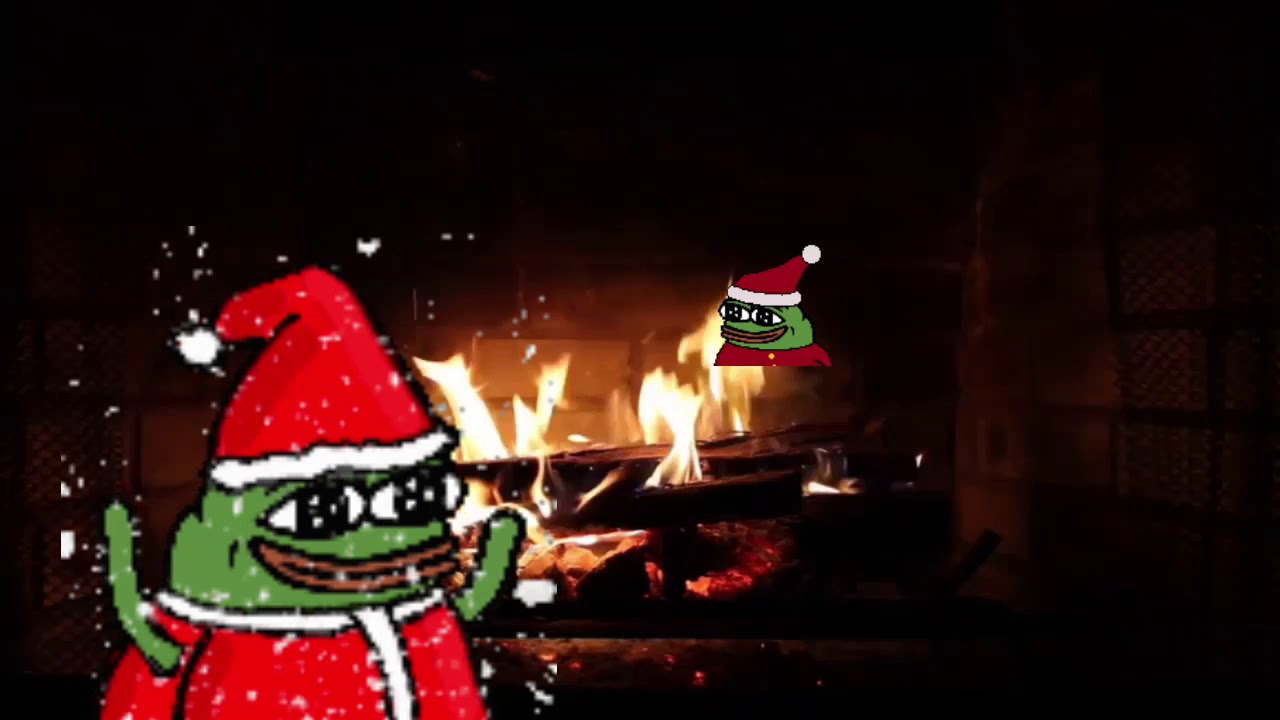 sitting by the fireplace with peepo - YouTube