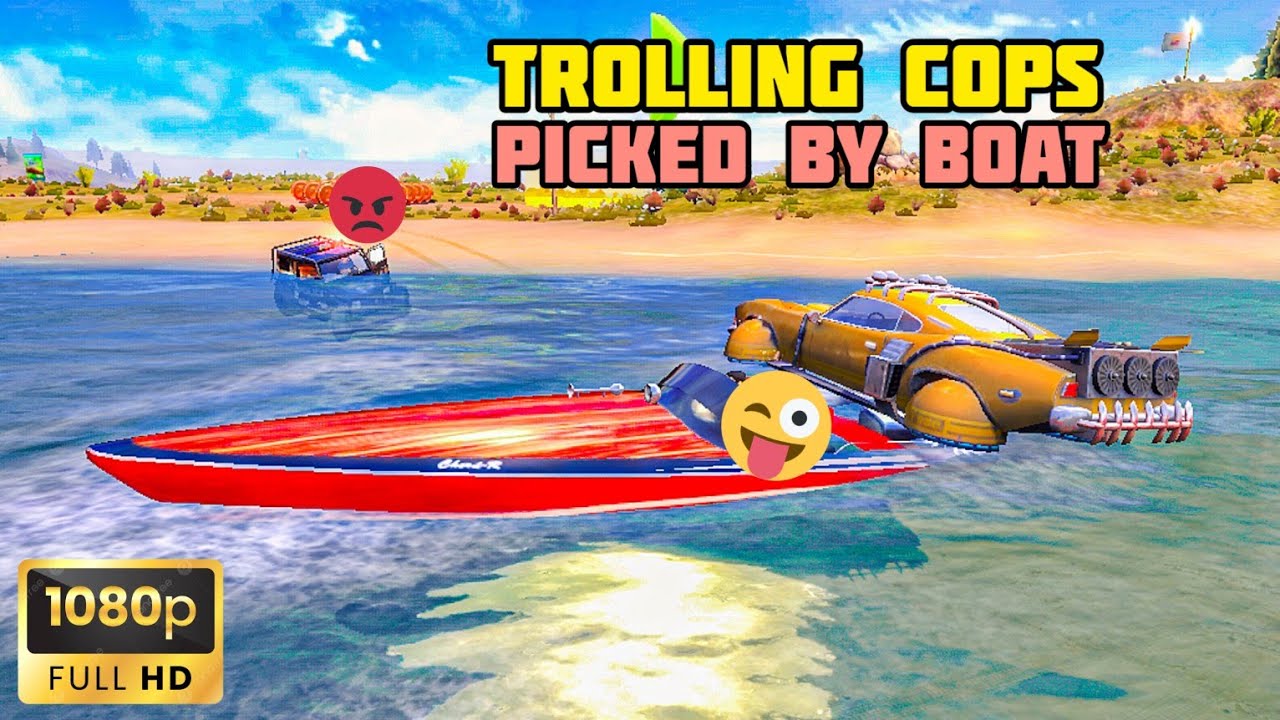 RUN FROM COPS!!! CAR PICKED UP BY BOAT | OFF THE ROAD HD OPEN WORLD ...
