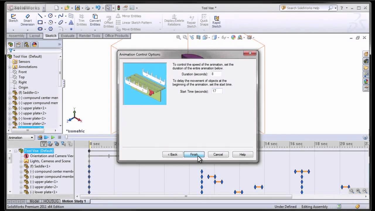 SOLIDWORKS - Creating Simple Animations - YouTube