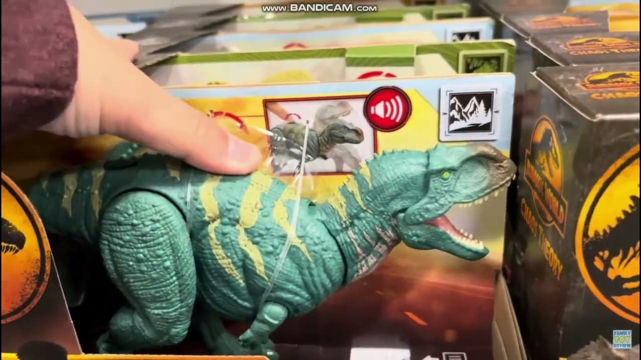 Jurassic World Chaos Theory Majungasaurus Major And Other Wild Roar Dinosaur Toys Youtube