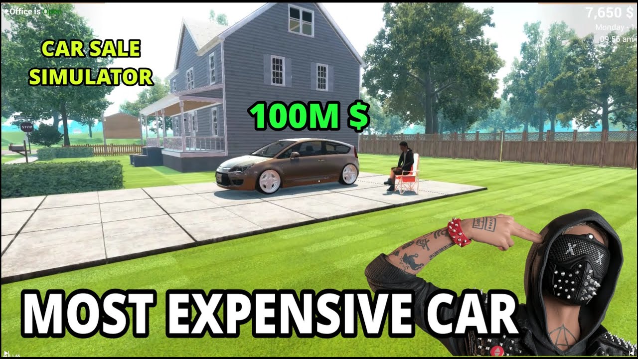 TARGET TO BUY MOST EXPENSIVE CAR | CAR FOR SALE SIMULATOR 2023 GAMEPLAY ...