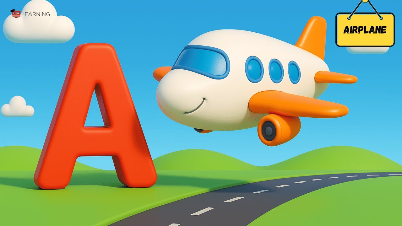 ABC Vehicles Song for Kids 🚗 ️ | A to Z Transportation with Fun Sounds ...