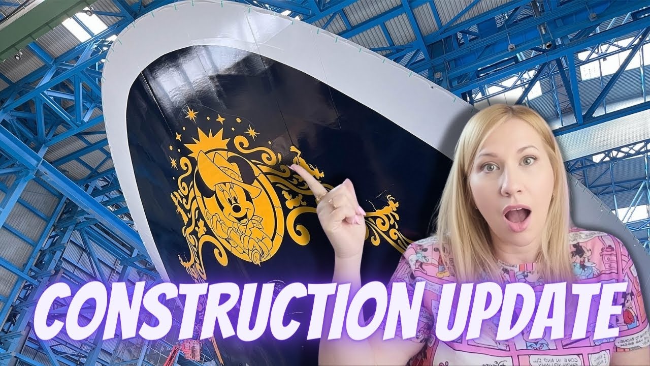 Disney TREASURE Construction UPDATE - Captain Minnie Mouse Haul ...
