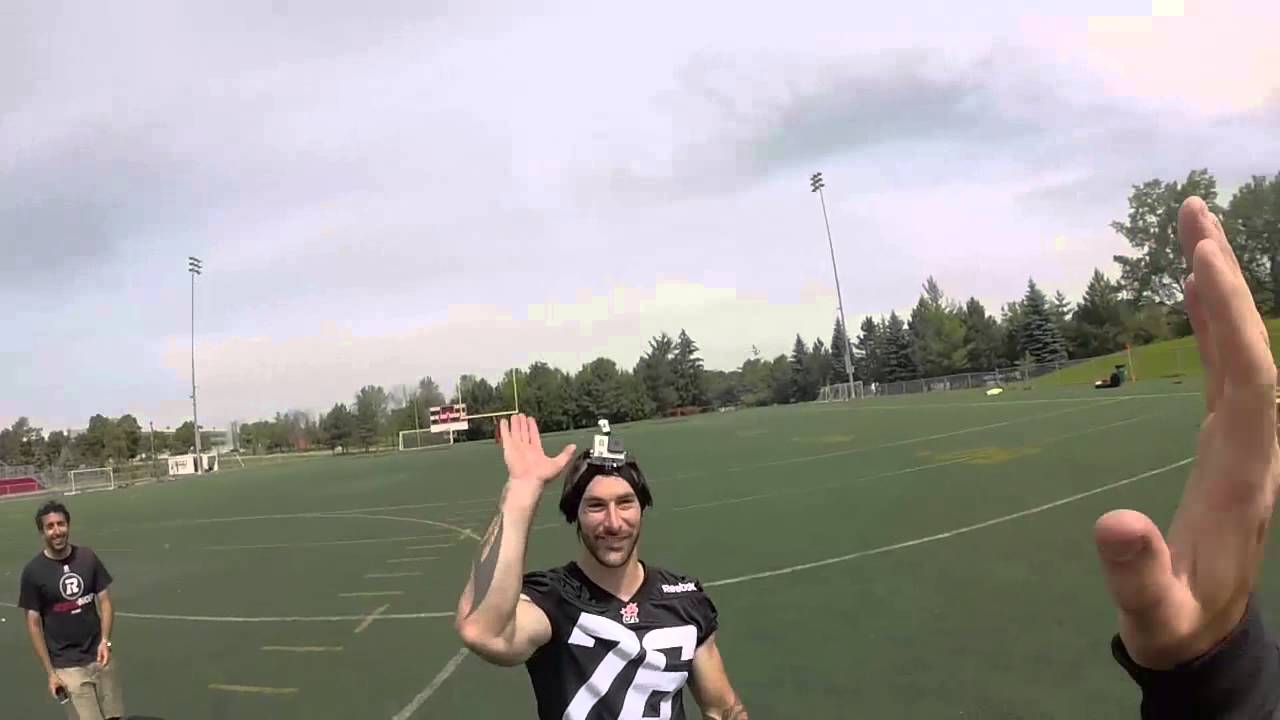 Anthony Alix - Backflip Catch and Punt - YouTube