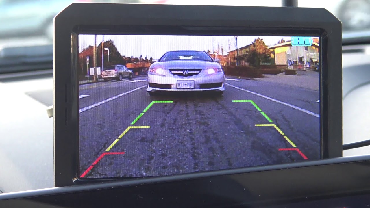 Auto Vox Solar Wireless Digital Reversing Camera - YouTube