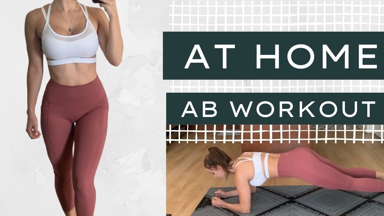 Quick At Home Ab Workout - Apartment Friendly! - YouTube