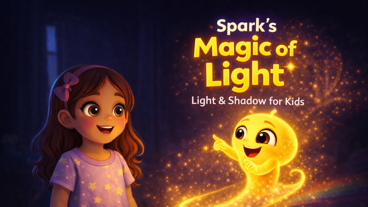 Spark’s Magic of Light Light and Shadow ⭐️Explained For Kids ⭐️Let's ...