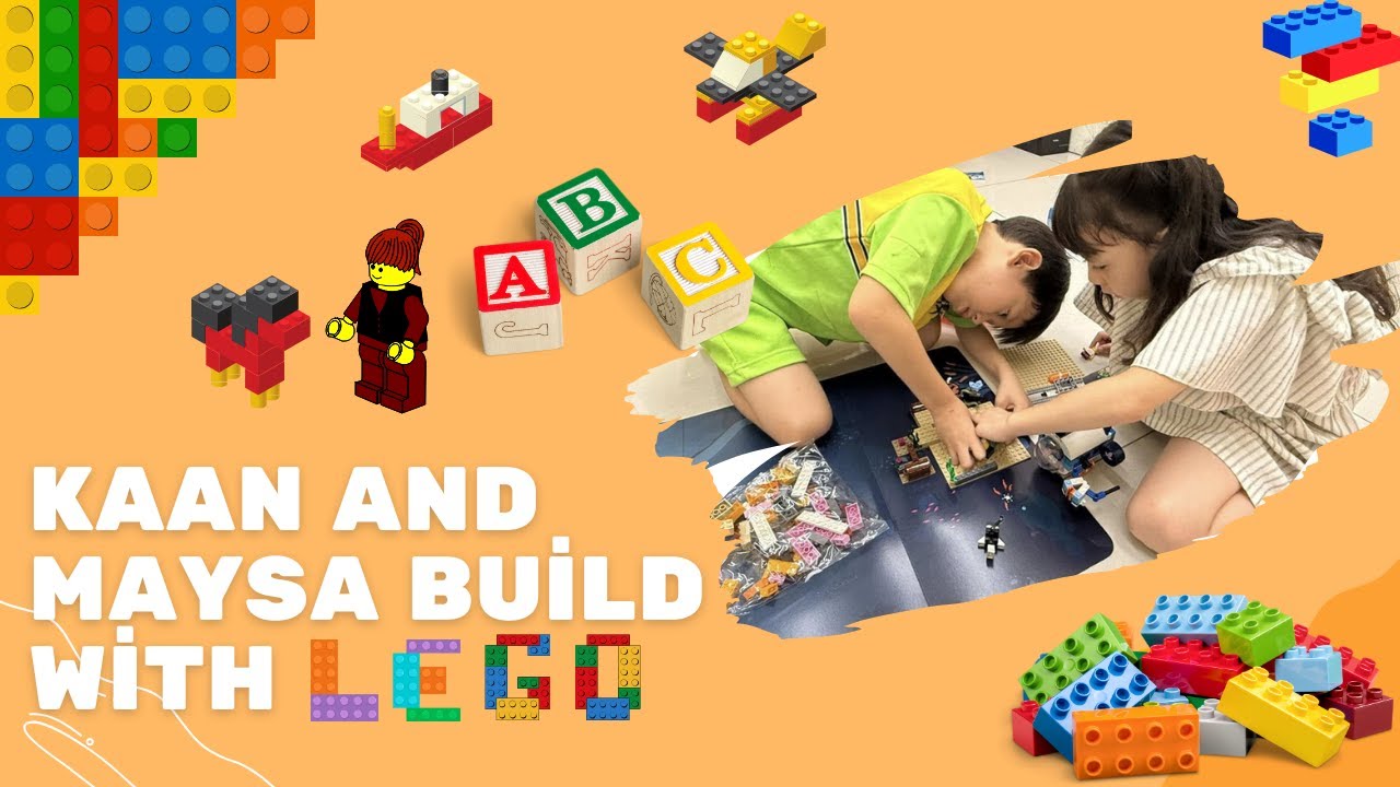 Kaan and Maysa's Lego Adventure Song | Fun Kids Song About Building ...