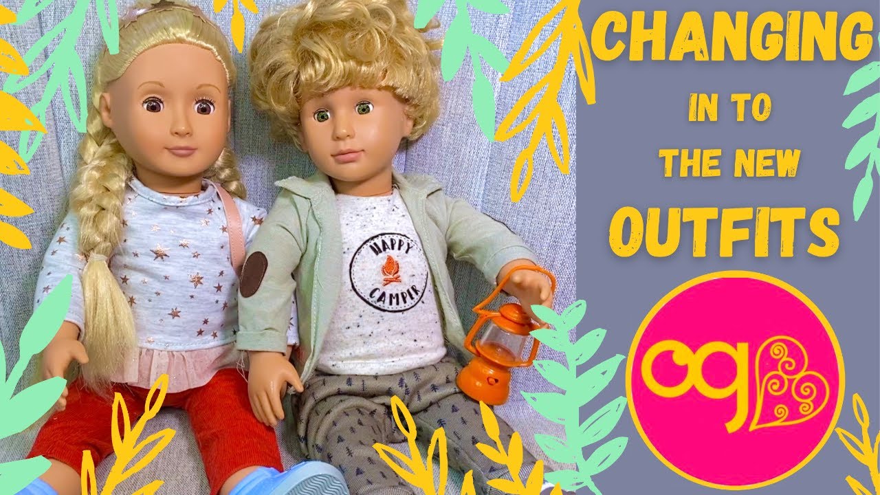 👚👕Our Generation Dolls Outfits Haul! Changing Our 18 Inch Boy & Girl ...