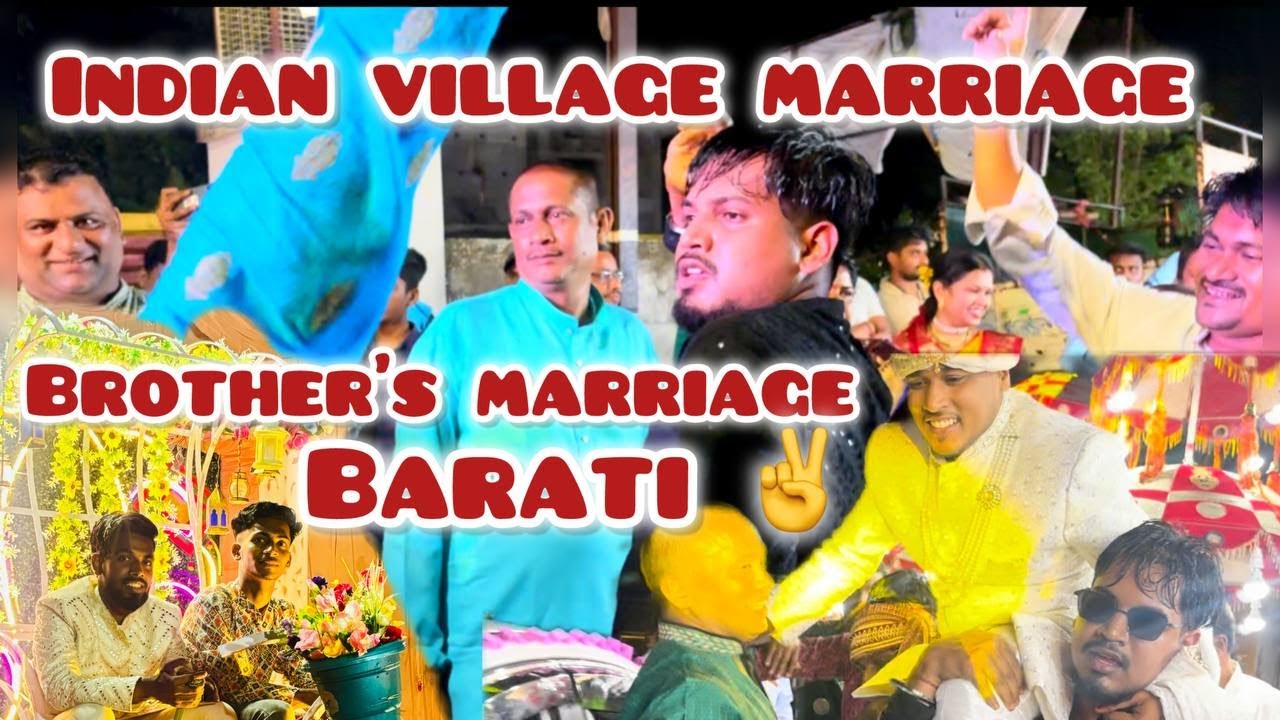Village Marriage Function || Brothers MarrigeParty || Indian village ...