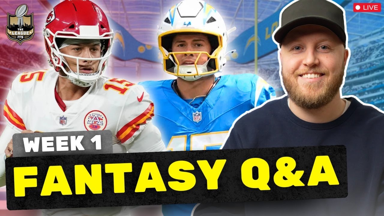 Week 1 Fantasy Football Q&A: Start/Sit, Trades, Waivers & More ...