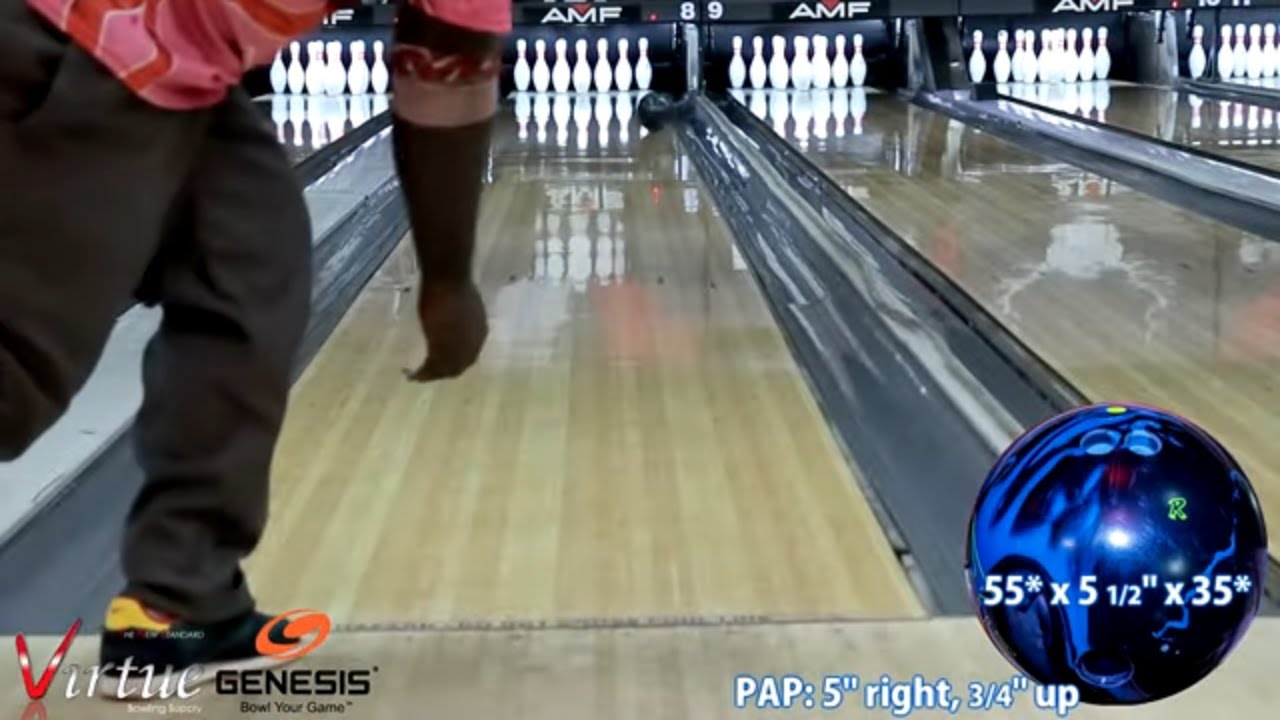 Radical Zing Hybrid Bowling Ball Review - YouTube